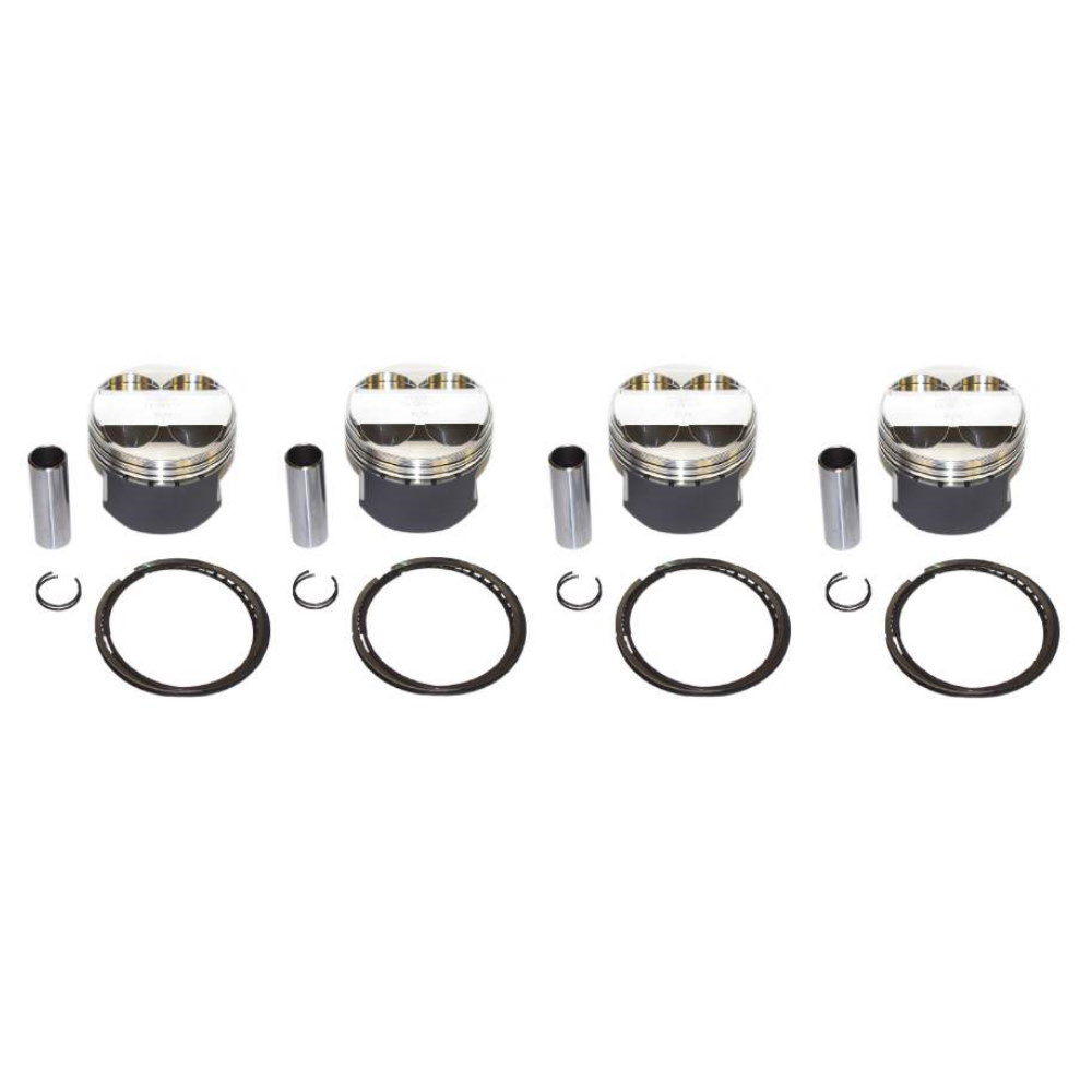 Ford Zetec 2.0 16V Black Top High Comp Wossner Forged Piston Kit 86 ...