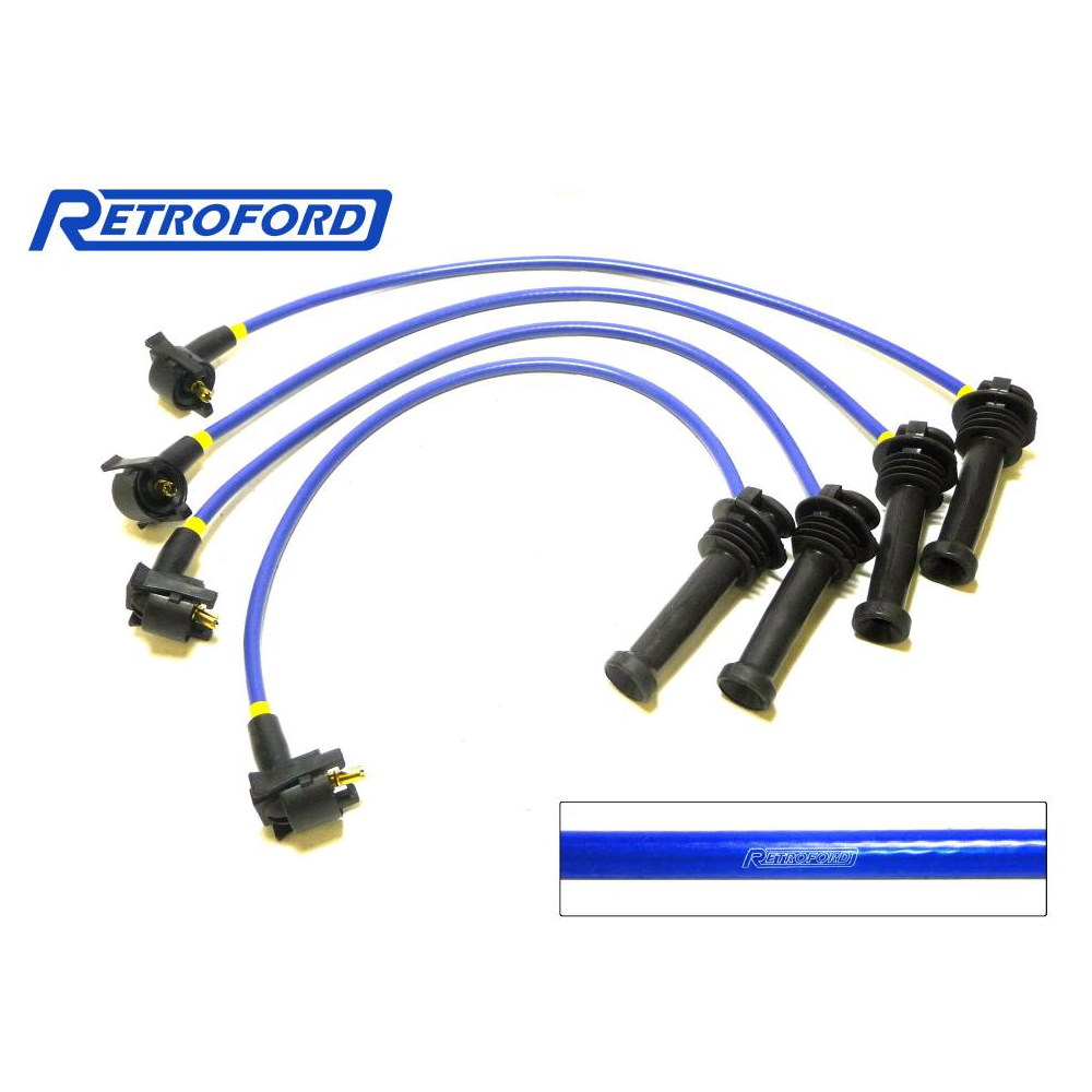 Zetec High Performance Ignition Leads - Silver Top - Blue (Z024S-BLUE ...