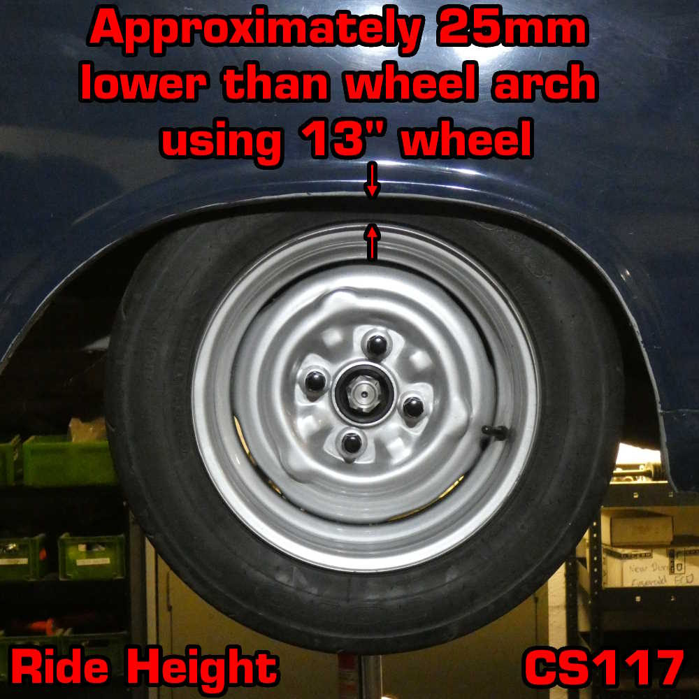 Low Ride Height (See Image Above) – Retroford